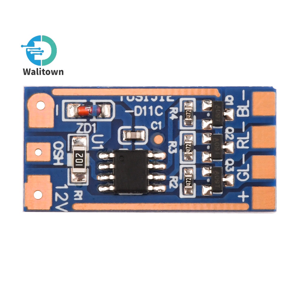 DC5-12V RGB Light Control Relay 11 Modes Button Switching Illusory ...