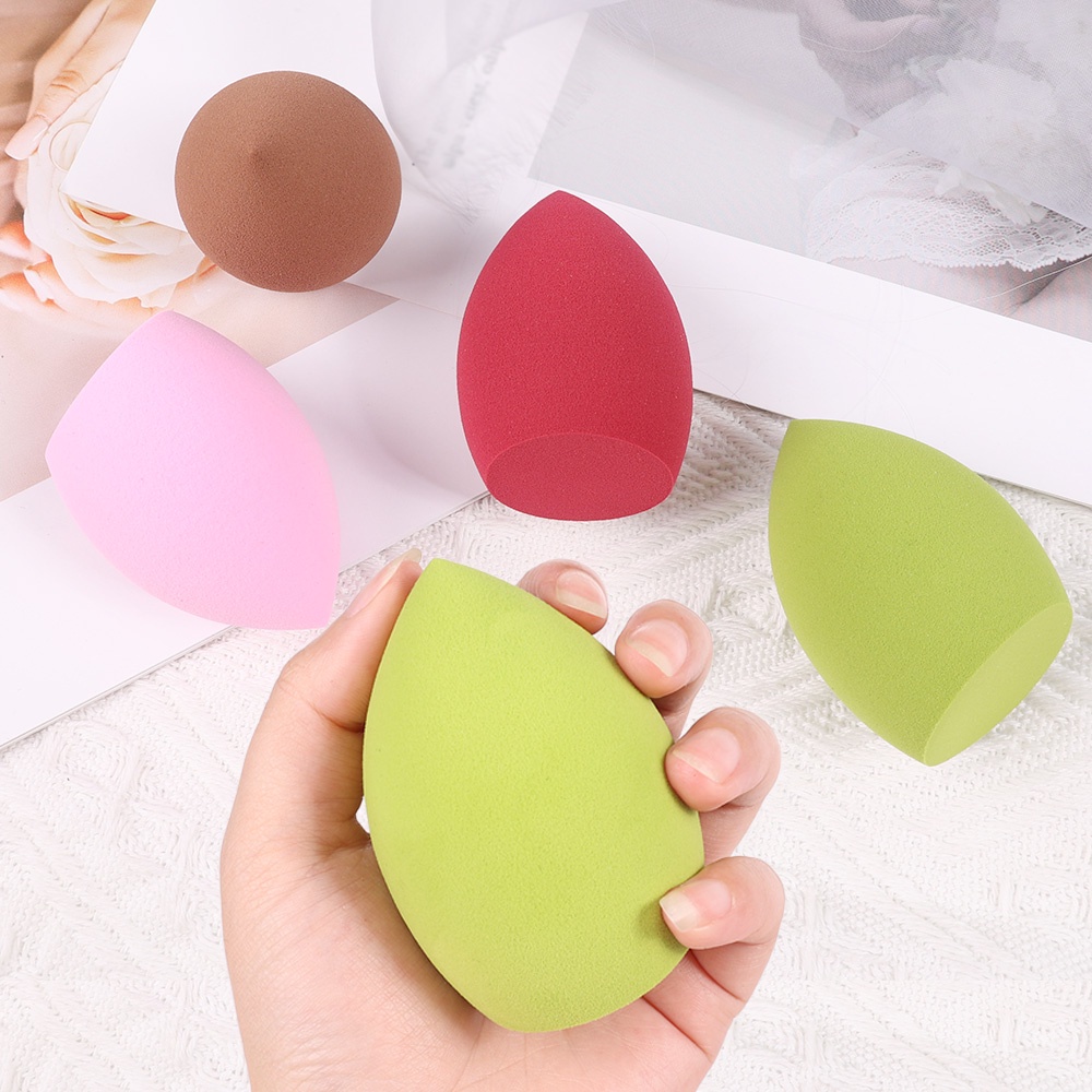 Big Slanted Beauty Egg Makeup Foundation Tool/Cosmetic Powder Puff ...