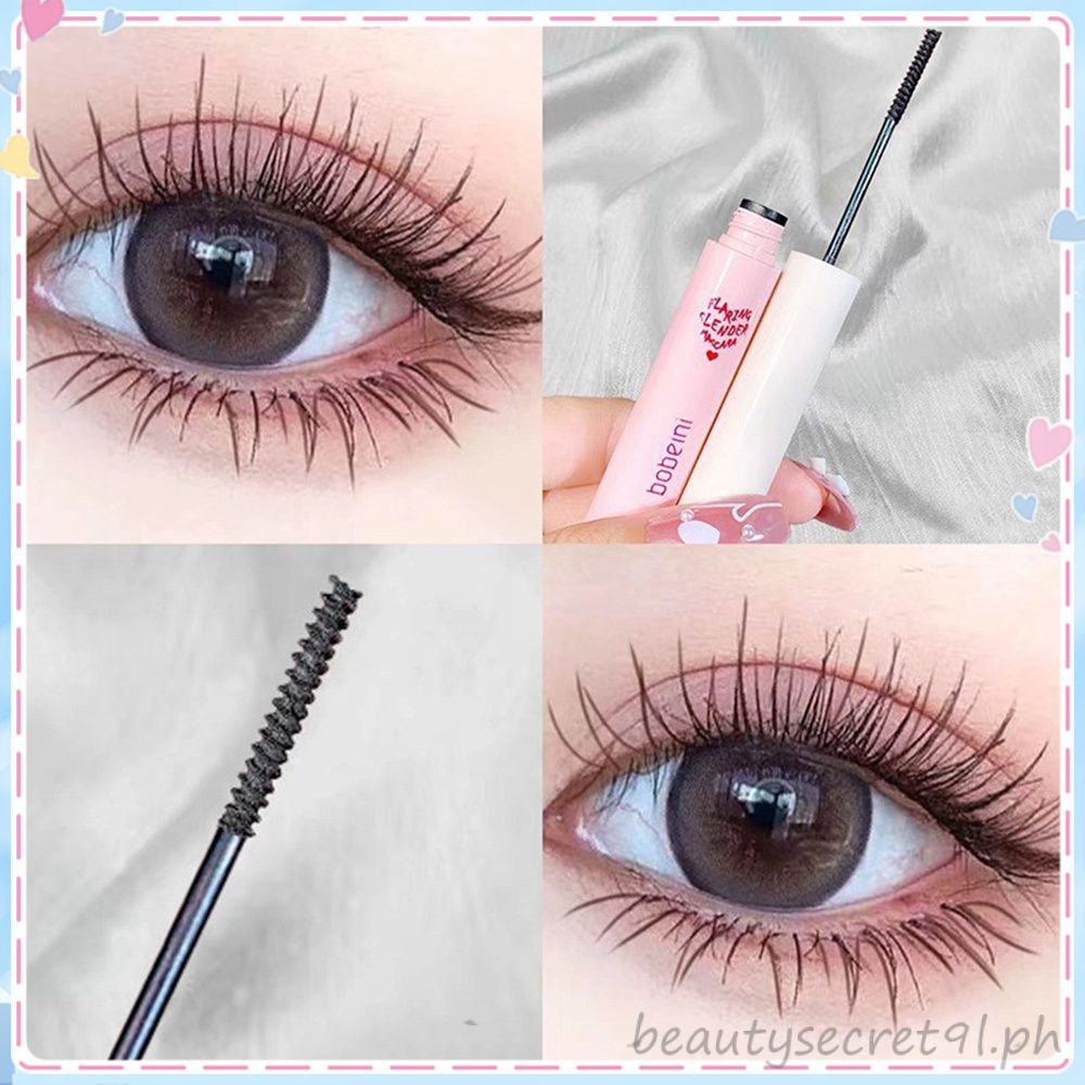 Berbeni Extremely Fine Mascara Waterproof Slim Curl Not Easy to Halo ...