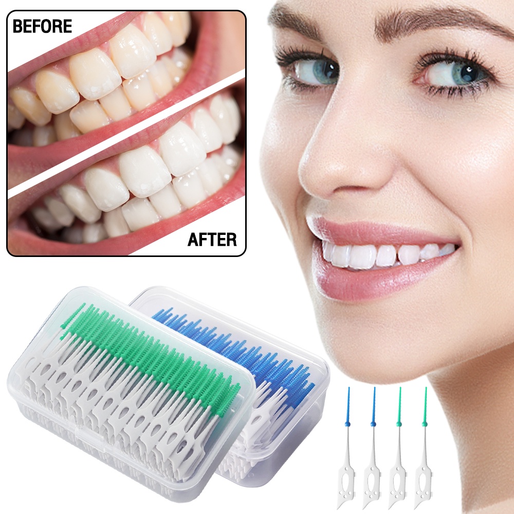 Soft-Picks Advanced Dental Picks Teeth Toothpicks Stick for Teeth ...