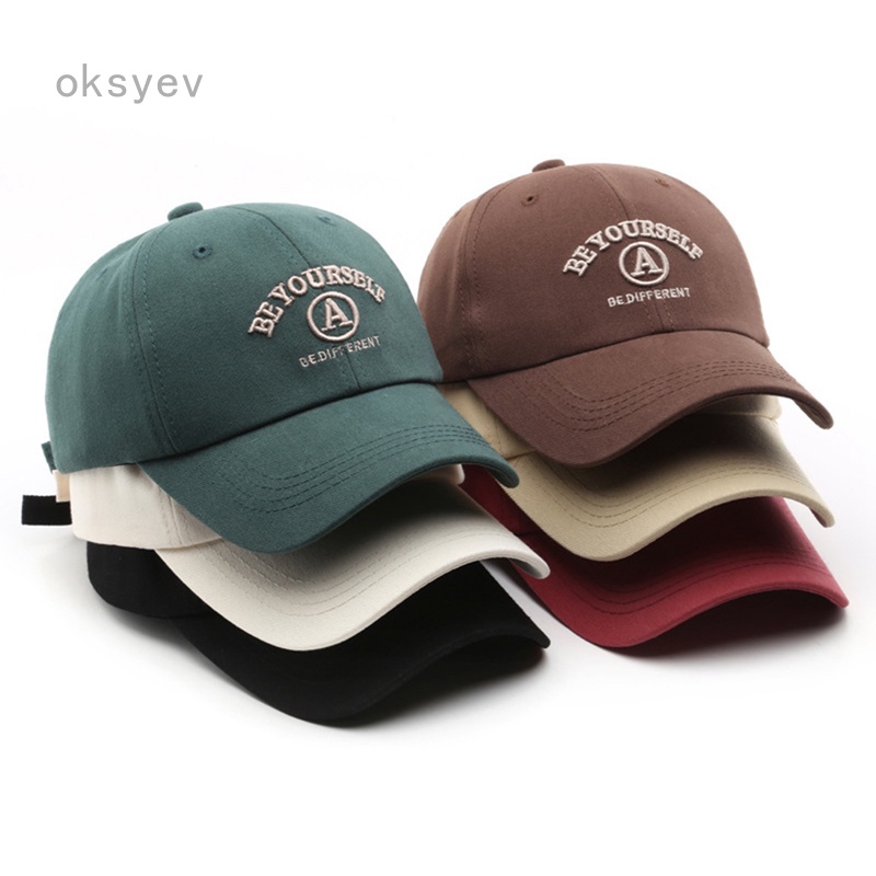 Retro Men's And Women's Baseball Caps Street Lettered Embroidery Retro ...