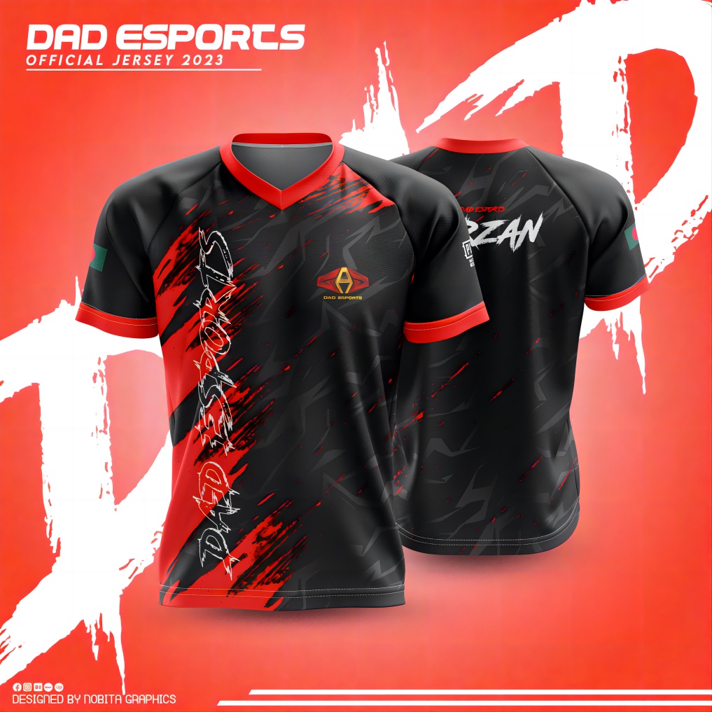 Esport Jersey Ph Custom Name Customize Ml Dad Esports Official Jersey ...