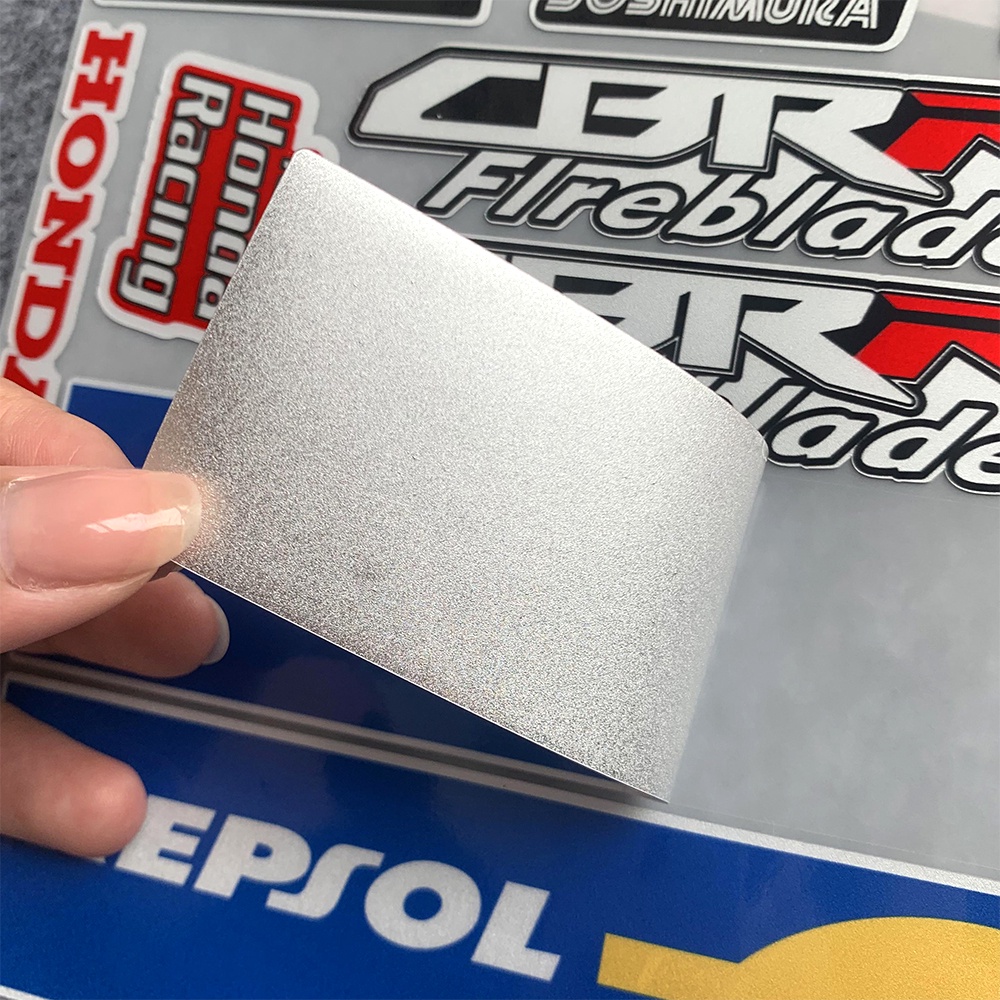 Honda HRC Repsol CBR RR Reflective Sticker Motorcycle Helmet Fuel Tank ...