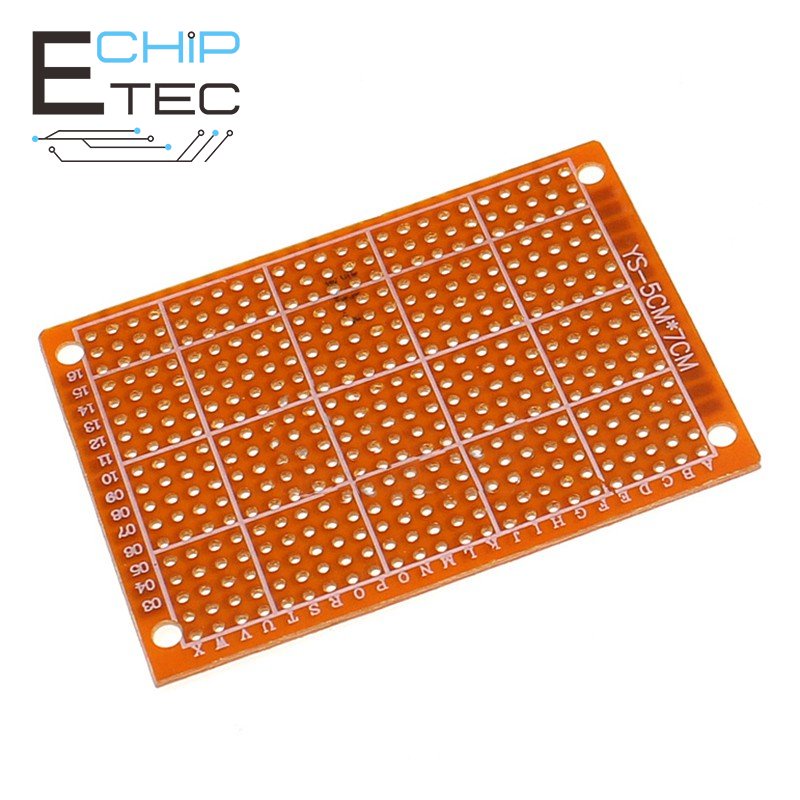 5PCS/20PCS 5x7cm Prototype Paper Copper PCB Universal Experiment Matrix ...