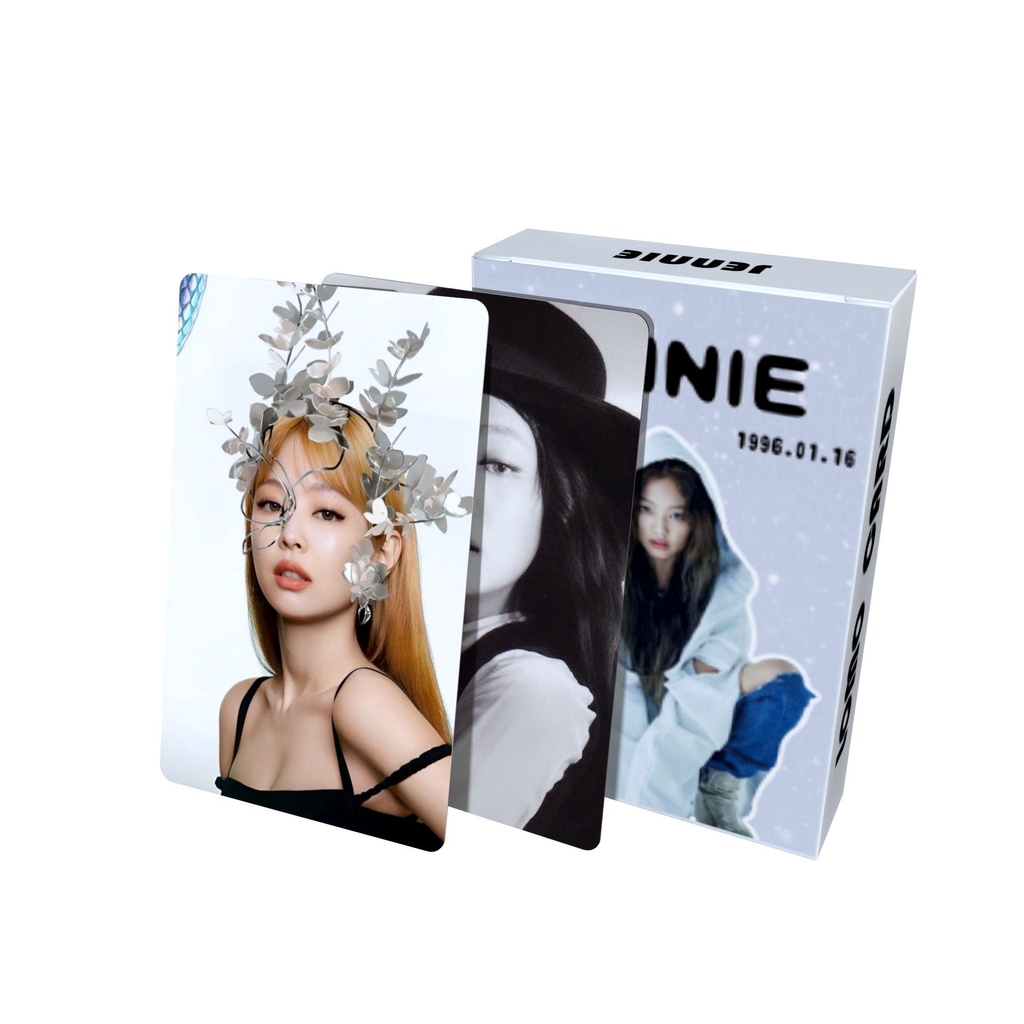 Kpop Jennie 55 Pcs Photocard Picture Card Set Jennie Kim Photobook ...