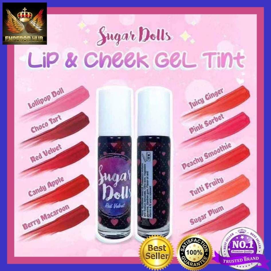 "B.S SUGAR DOLLS Lip & Cheek Gel Tint COD (ORGANIC) " | Shopee Philippines