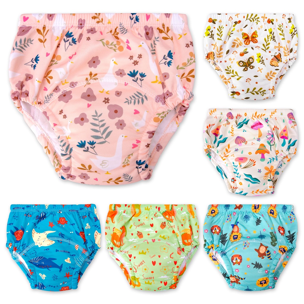 Baby Training Pants Washable Reusable Absorbable NewBorn Baby Soft ...