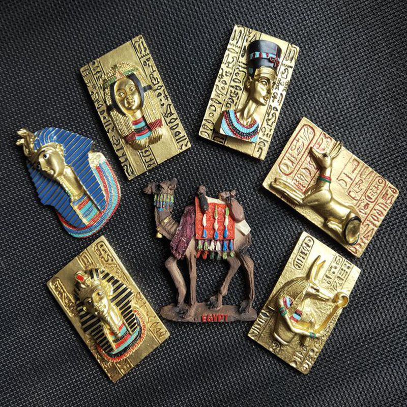 Refrigerator Magnet Egyptian Myth Anubis Anubis Queen Three-Dimensional ...