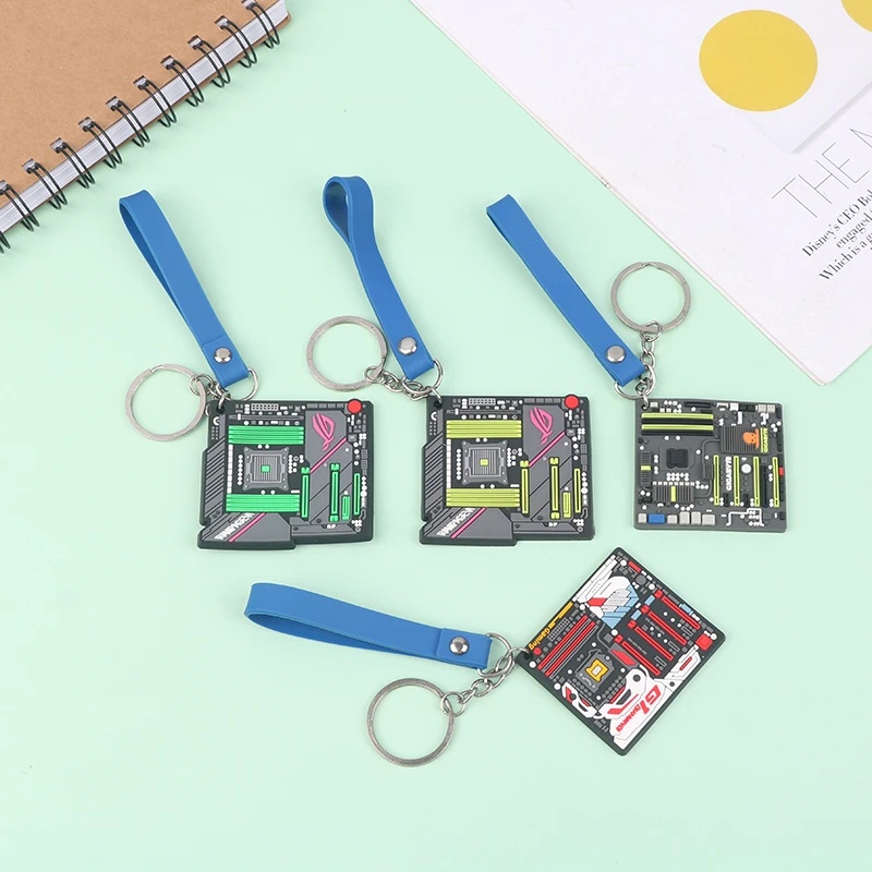 Creative Motherboard Circuit Board Keychain for Women Men Car Key ...
