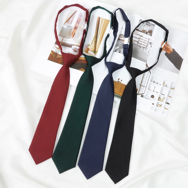 Japanese jk Tie Female Wine Red Student School Uniform Preppy Style ...
