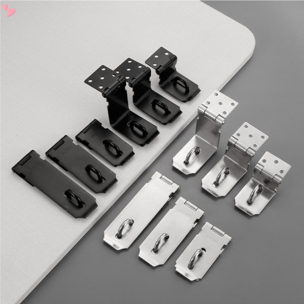 Stainless Steel Padlock Hasp, Heavy Duty Hasp and Staple with Screws ...