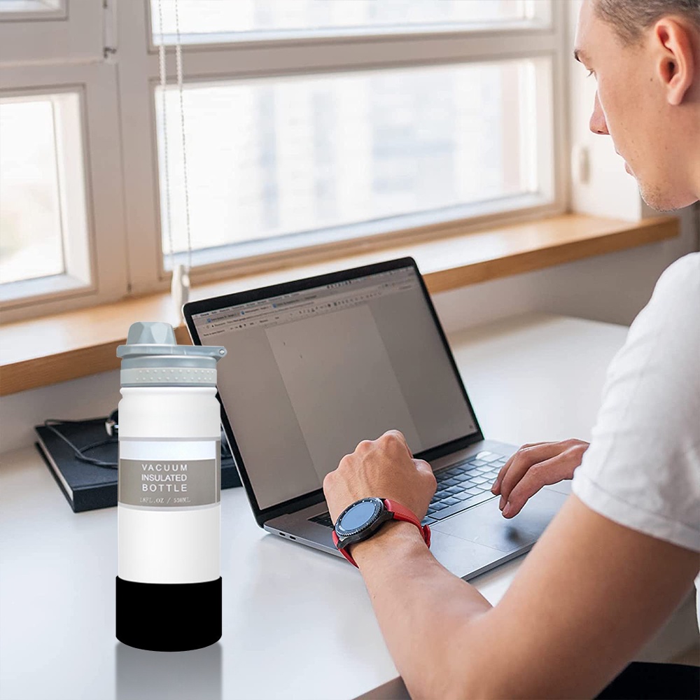 Paracord Handle + Silicone Boot Set For Tyeso Tumbler 530ml And 750ml ...