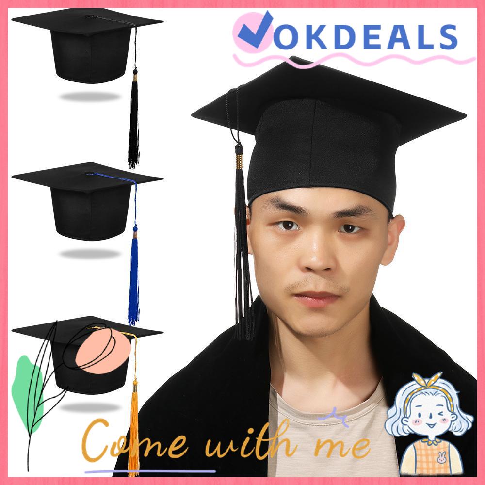OKDEAL Graduation Hat Graduation Season High School University Congrats ...