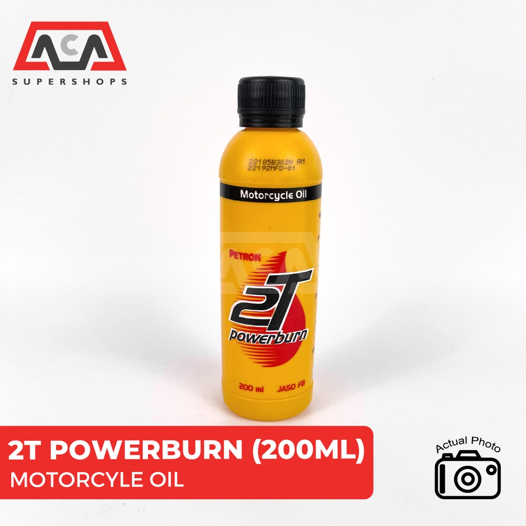 PETRON 2T OIL POWERBURN 1 LITER/ 200ML | Shopee Philippines
