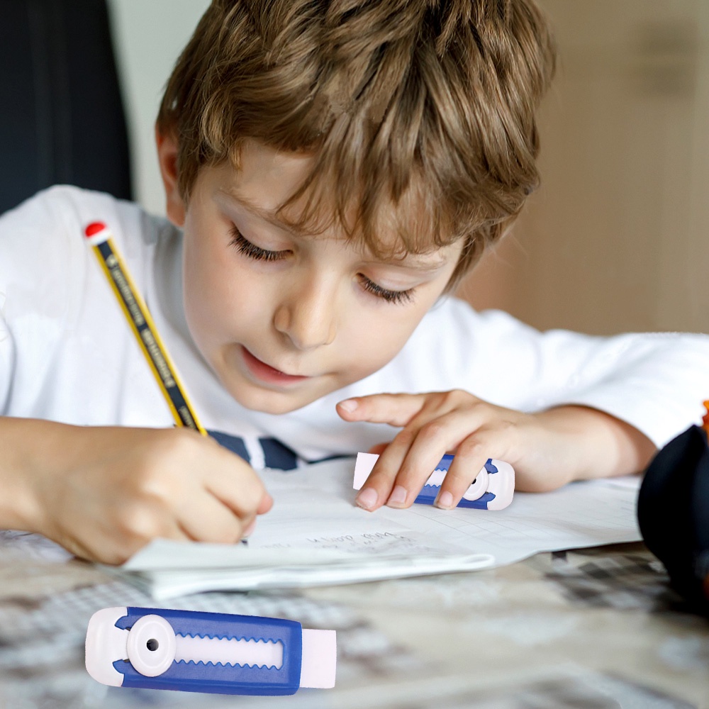 Creative Retractable Push Pull Eraser Student Writing Drawing ...