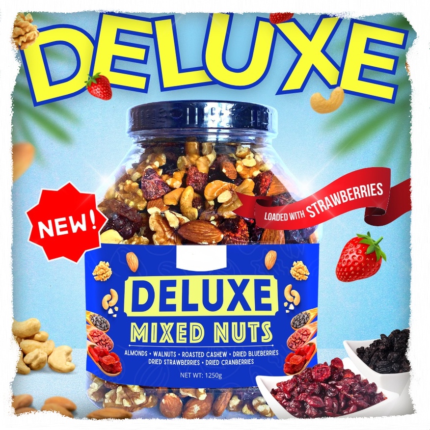 Gourmet 1kg Delicious and Healthy Luxury 6-in-1 Purehub Deluxe Mixed ...