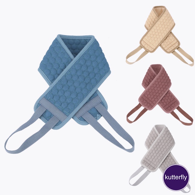 Kutterfly Shower Exfoliating Bath Belt Back Scrubber Deep Mud Clean ...