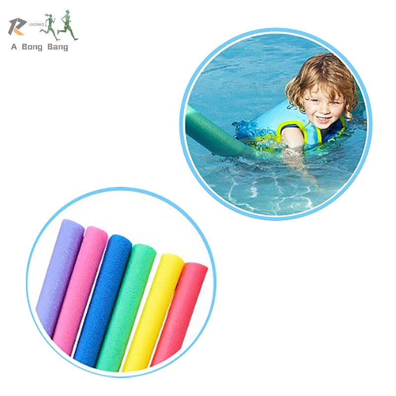 ABongBang 150CM Swimming Pool Float Aid Swim Noodles Ring Foam Buoyancy ...