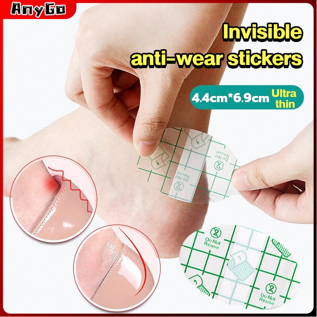 Heel Protector Foot Sole Stickers Waterproof Invisible Back Heel ...
