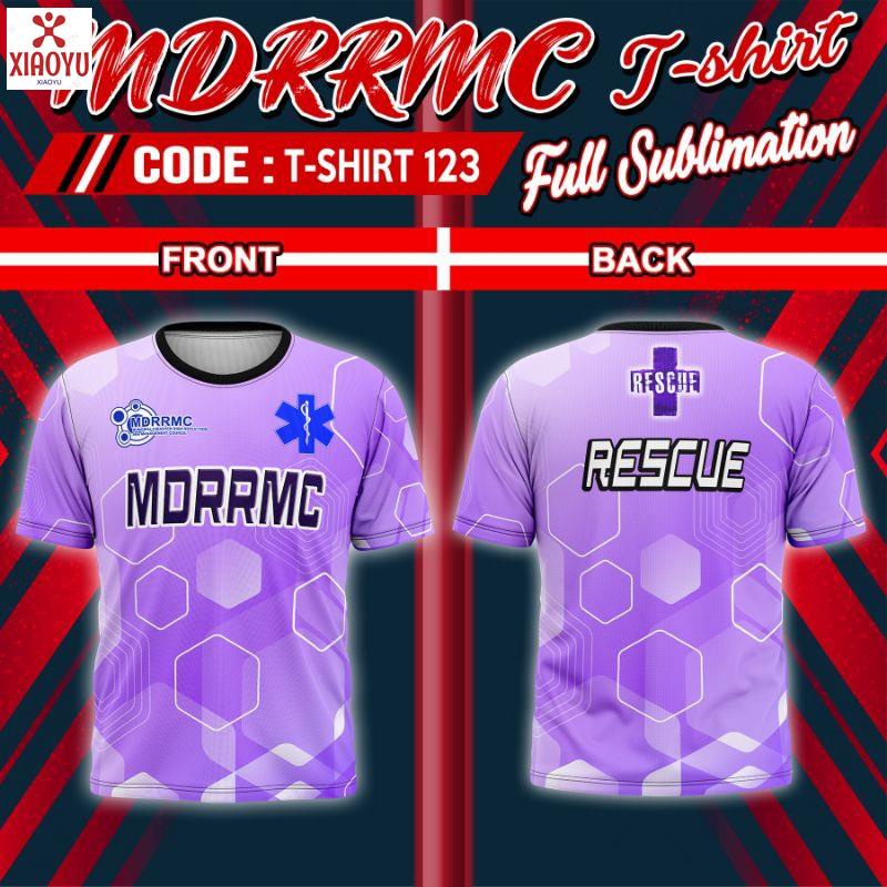 MDRRMC full sublimation tshirt | Shopee Philippines