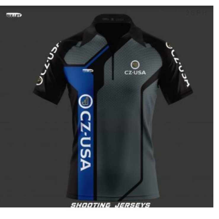 2023 CZ-USA CZ SHADOW Shooting Tactics Zipper Polo High Quality Free ...