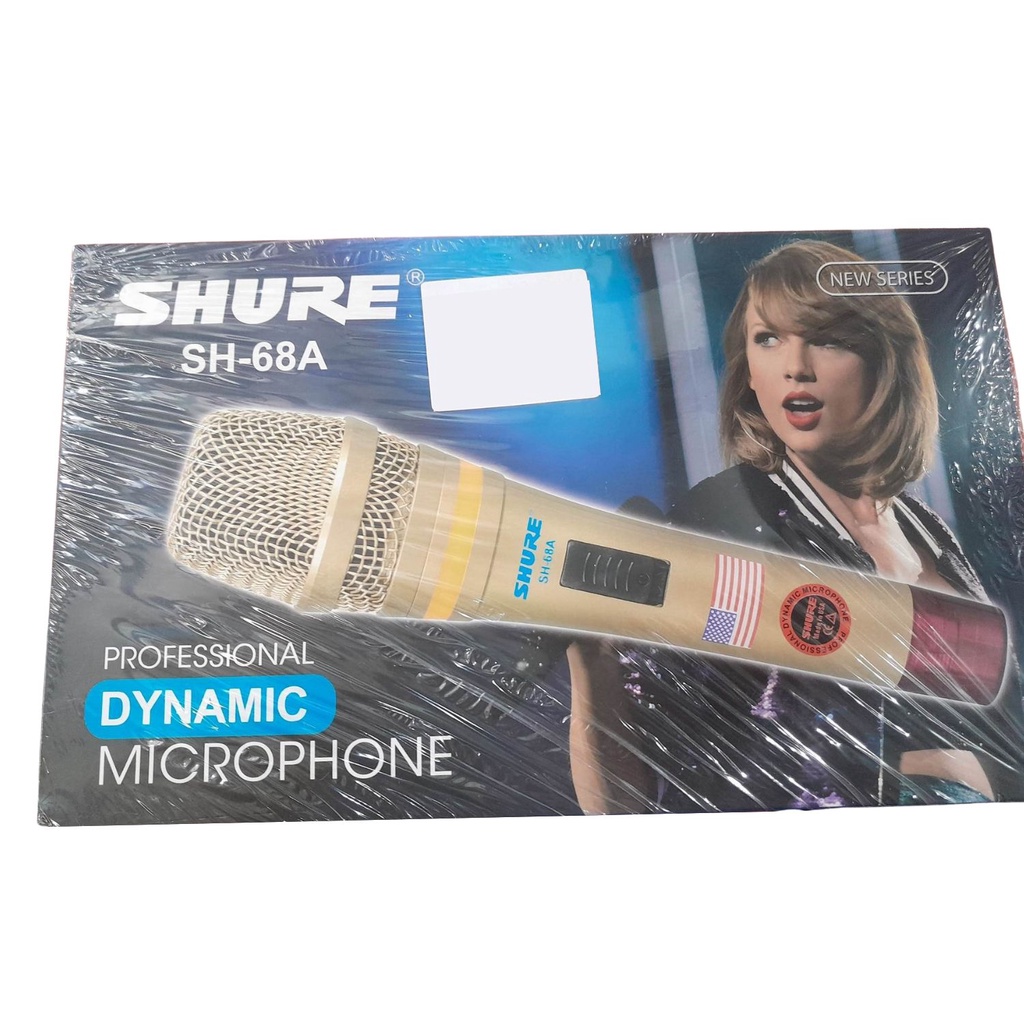 R&M Trading - Shure SH-68 Wired Microphone (Class A) | Shopee Philippines