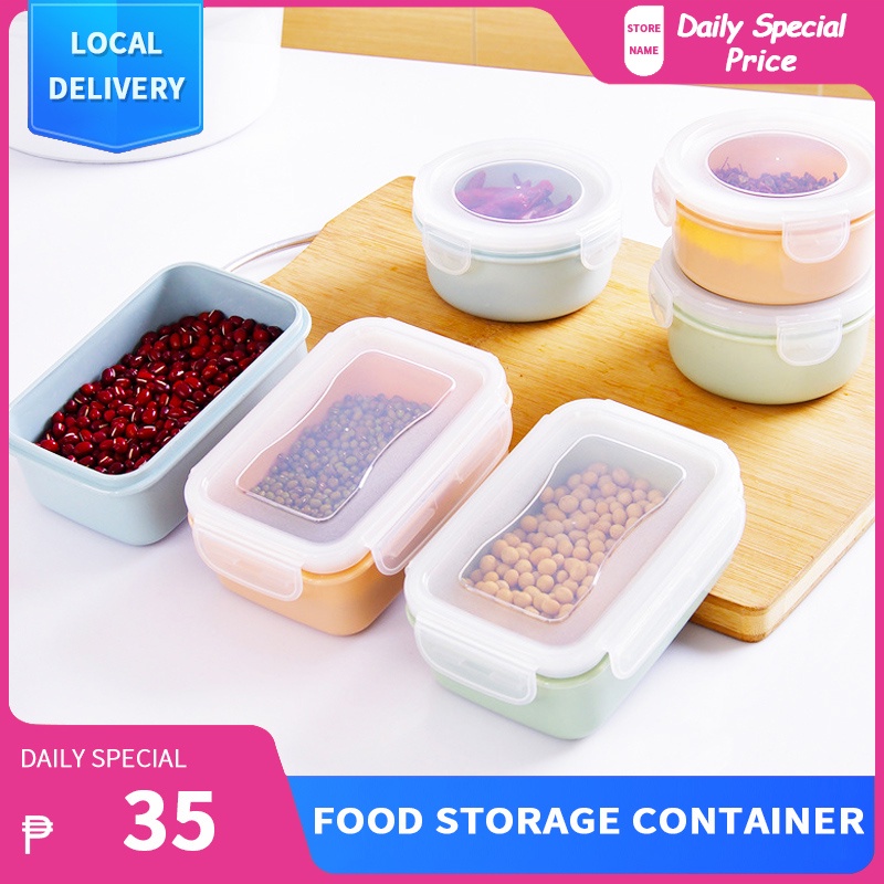 Fresh-keeping Box Food Storage Containers Refrigerator Lunch Box Office ...