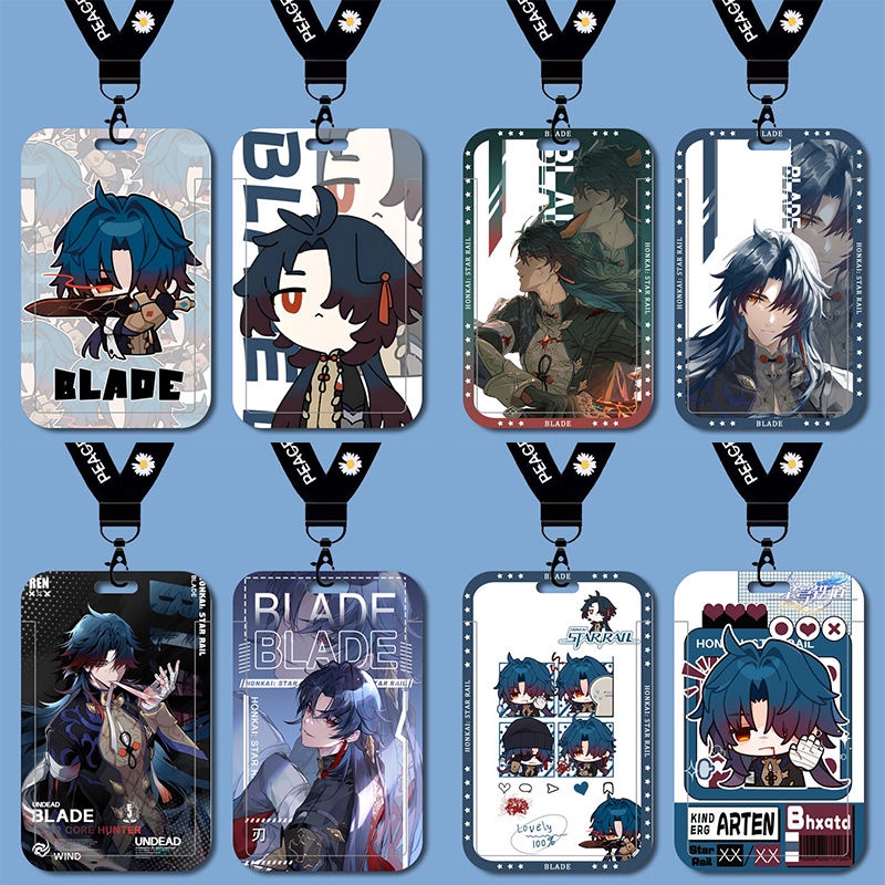 Honkai: Star Rail Blade Custom Student ID Card Holder Campus Card ...