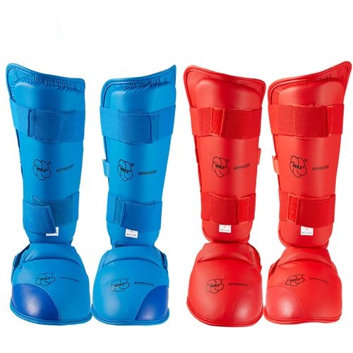 Karate Shin Guard Pad Leg Instep Protector Karatedo Uniform Shin Guard ...