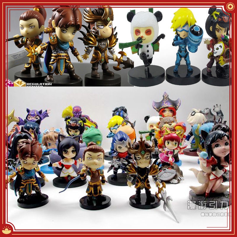 League of Legends Anime figure Timothy/EZ/Bounty Hunter/Qin Woman/Galen ...