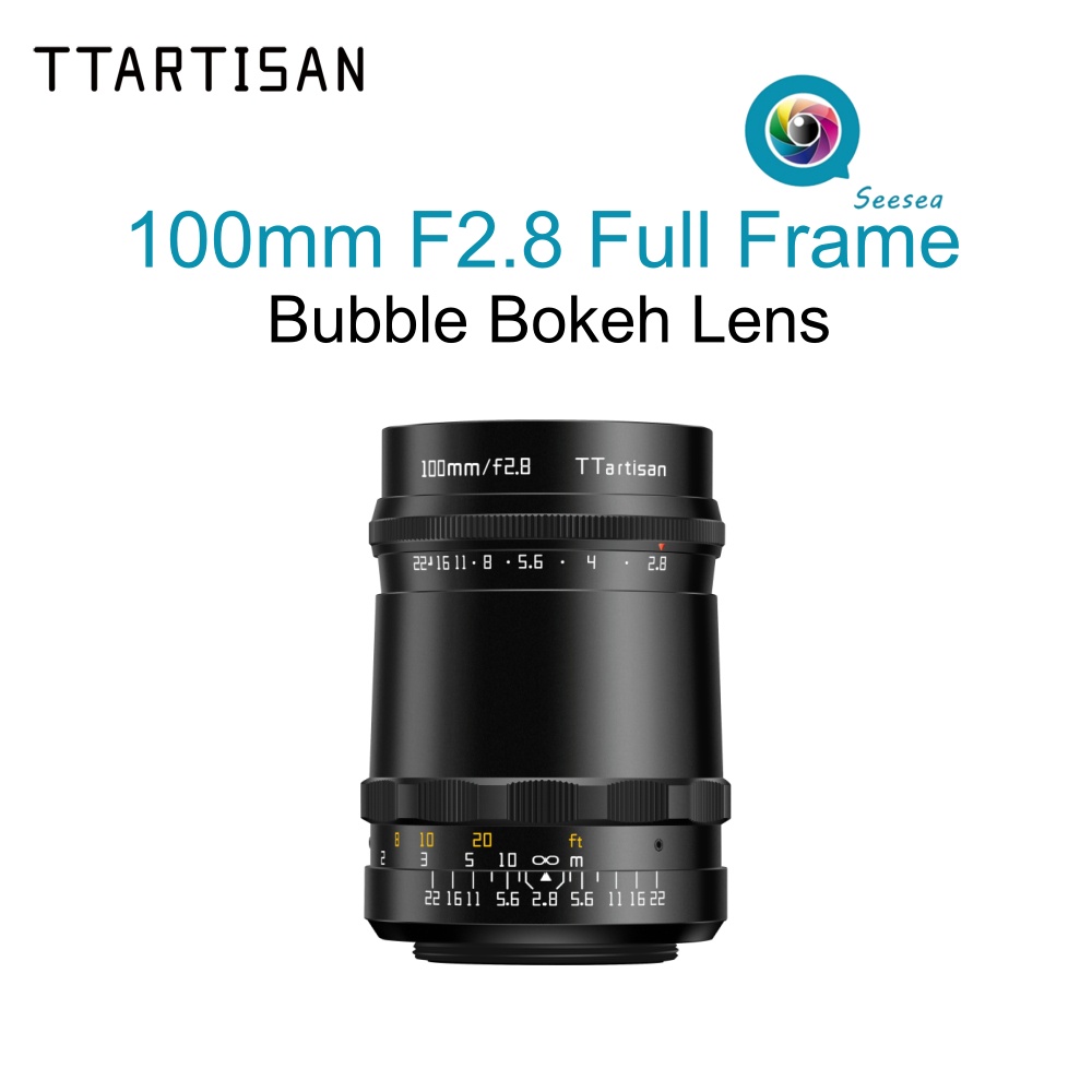 TTArtisan 100mm f2.8 Full Frame Bubble Bokeh Lens For M42 Mount Can be ...