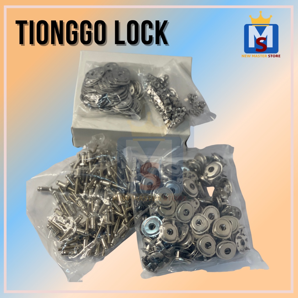 Tionggo Lock / Sold per box (100 sets per box) | Shopee Philippines