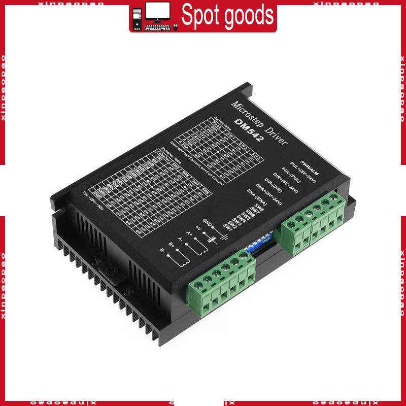 XI Stepper Motor Driver DM542 20-50V for DC 1 0-4 2A 2-phase CNC Digital Microstep Controller ...