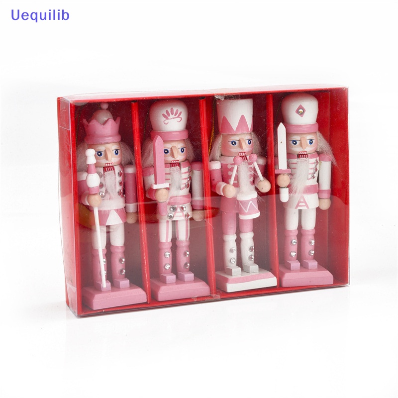 Uequilib 12cm Pink Series Nutcracker Puppet Ornaments Desktop ...