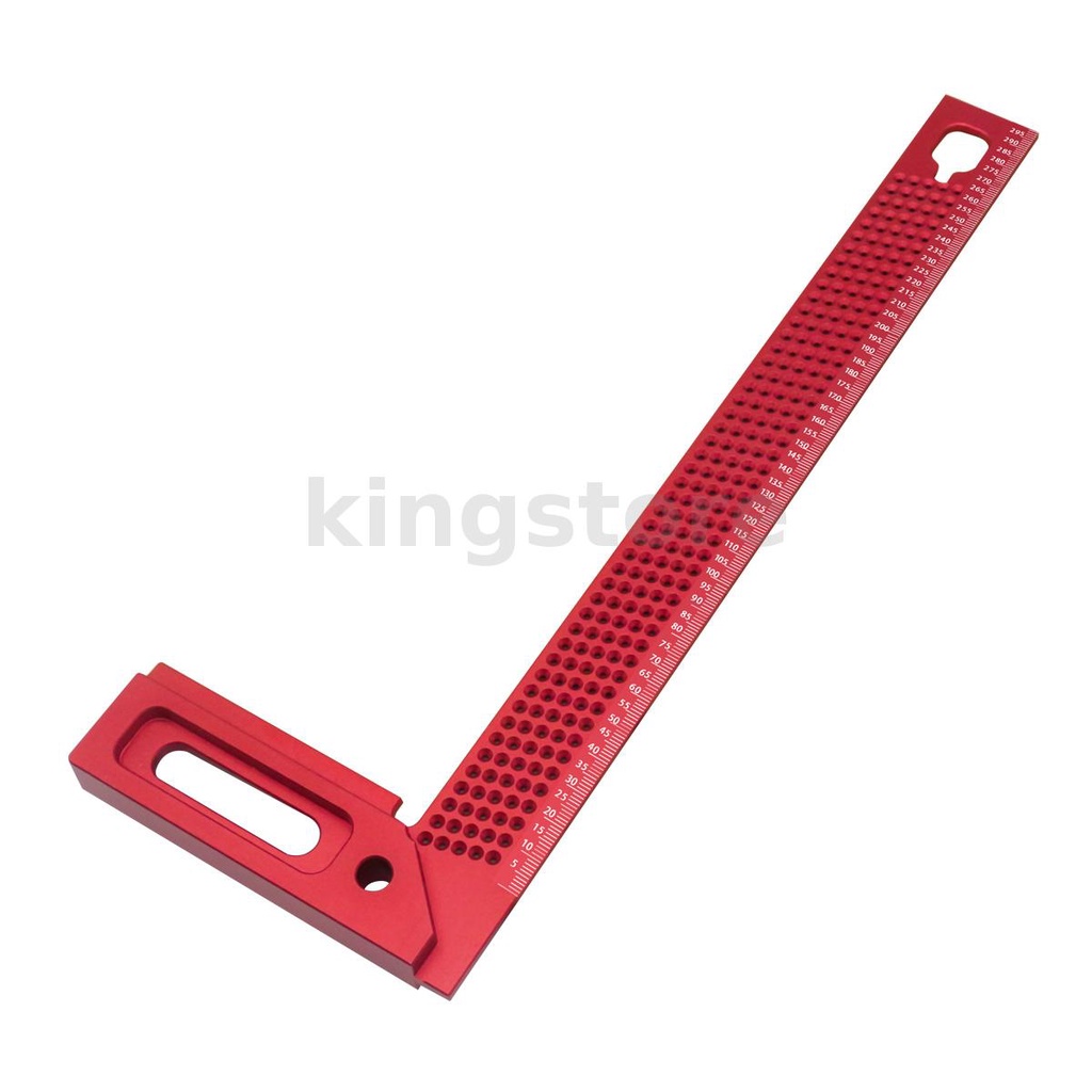 FNICEL 300mm Woodworking Scriber Precision Woodworking Square Aluminum ...