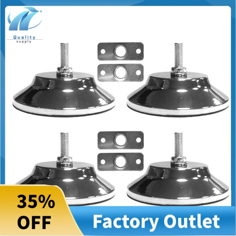 Superb 4 PCS Billiard/Pool Table Leg Levelers 5 Inch Metal Game Table ...