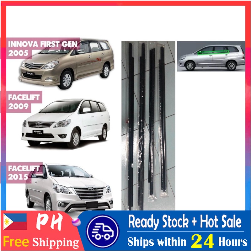 Outer Channel Weather Strip for Innova 2005 to 2015 (complete set ...