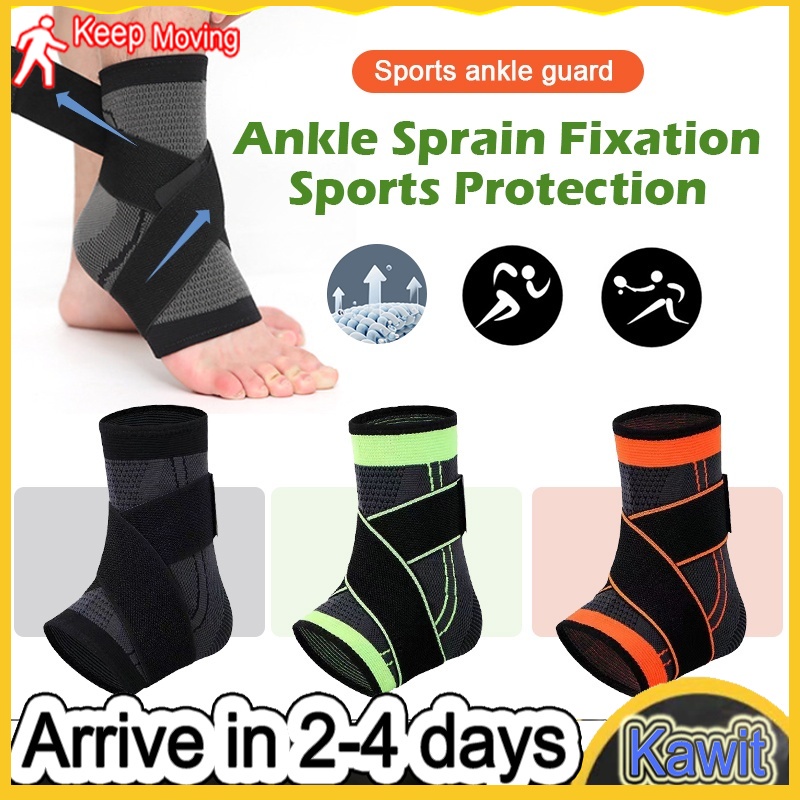 Ankle Support Protection Adjustable Elastic Comfort Ankle Stabilizer ...