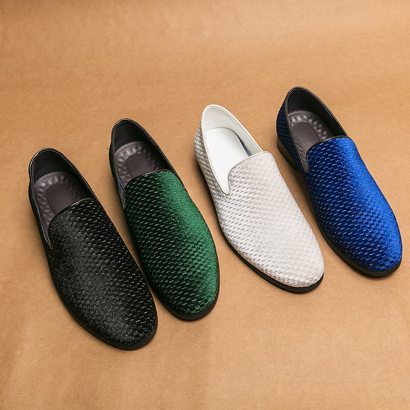 New Design High Quality Italian Plaid Pattern Men Formal Shoes Loafer ...