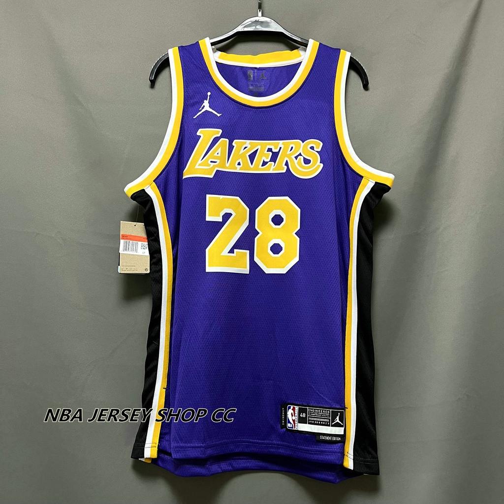 Men's New Original NBA Los Angeles Lakers #28 Rui Hachimura Statement ...