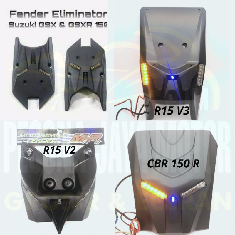 Fender R15 V3 R15 V2 GSX CBR 150 RNEW Brand MHR ORIGINAL | Shopee ...