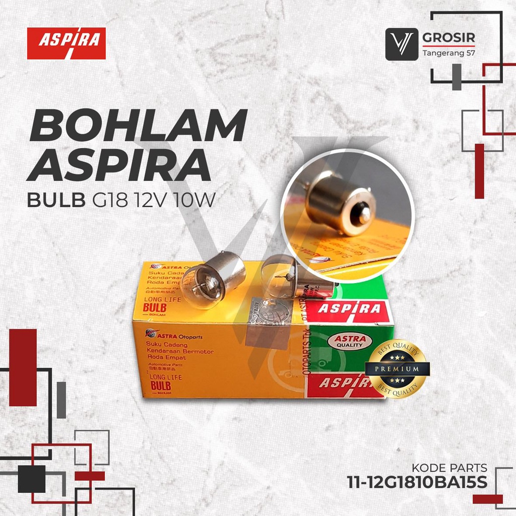 Small Turn Signal Brake Bulb 12V foot 1 Aspira Stop Lamp | Shopee ...