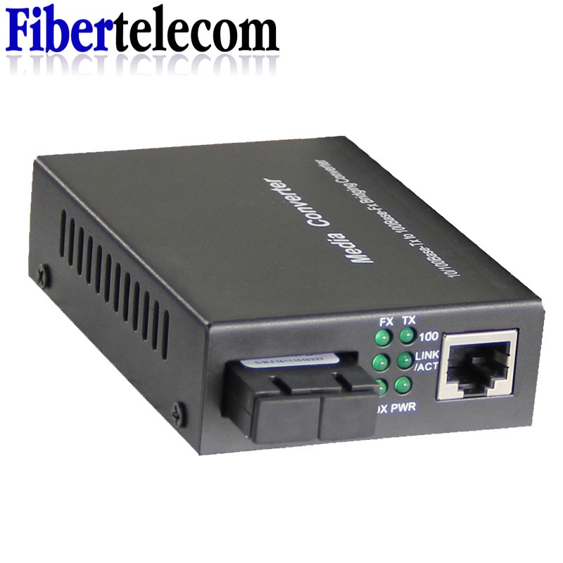 Gigabit media converter dual fiber optical media converter fiber ...