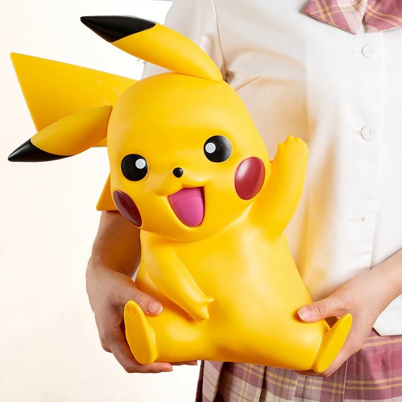Pokemon 1:1 Pikachu Action Figure Large Size Anime Pocket Monster ...