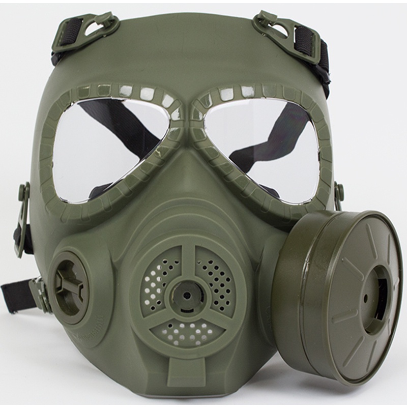 Tactical Gas Mask M04 Full Face Goggle Mask Protection Skull Cosplay ...