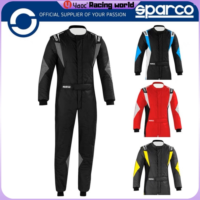 Yyaoc®Car pull jumpsuit sparco racing jumpsuit kart car suit car cross ...