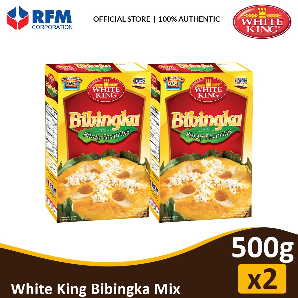 White King Bibingka Flour Mix 500g - Set of 2s | Shopee Philippines