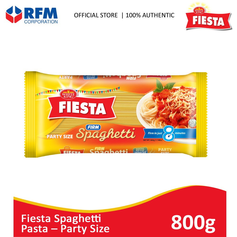 Fiesta Spaghetti Pasta – Party Size 800g - Set of 2s | Shopee Philippines