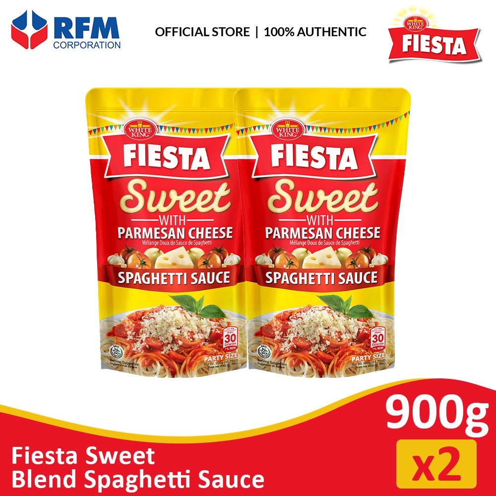 Fiesta Sweet Spaghetti Sauce – Party Size 900g - Set of 2s | Shopee ...