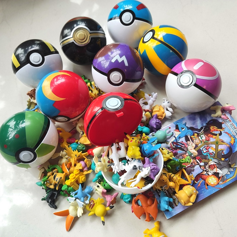 ins Pokémon Pokémon Poké Ball Capsule Toy Kachu Pokémon Pokémon Pokémon ...